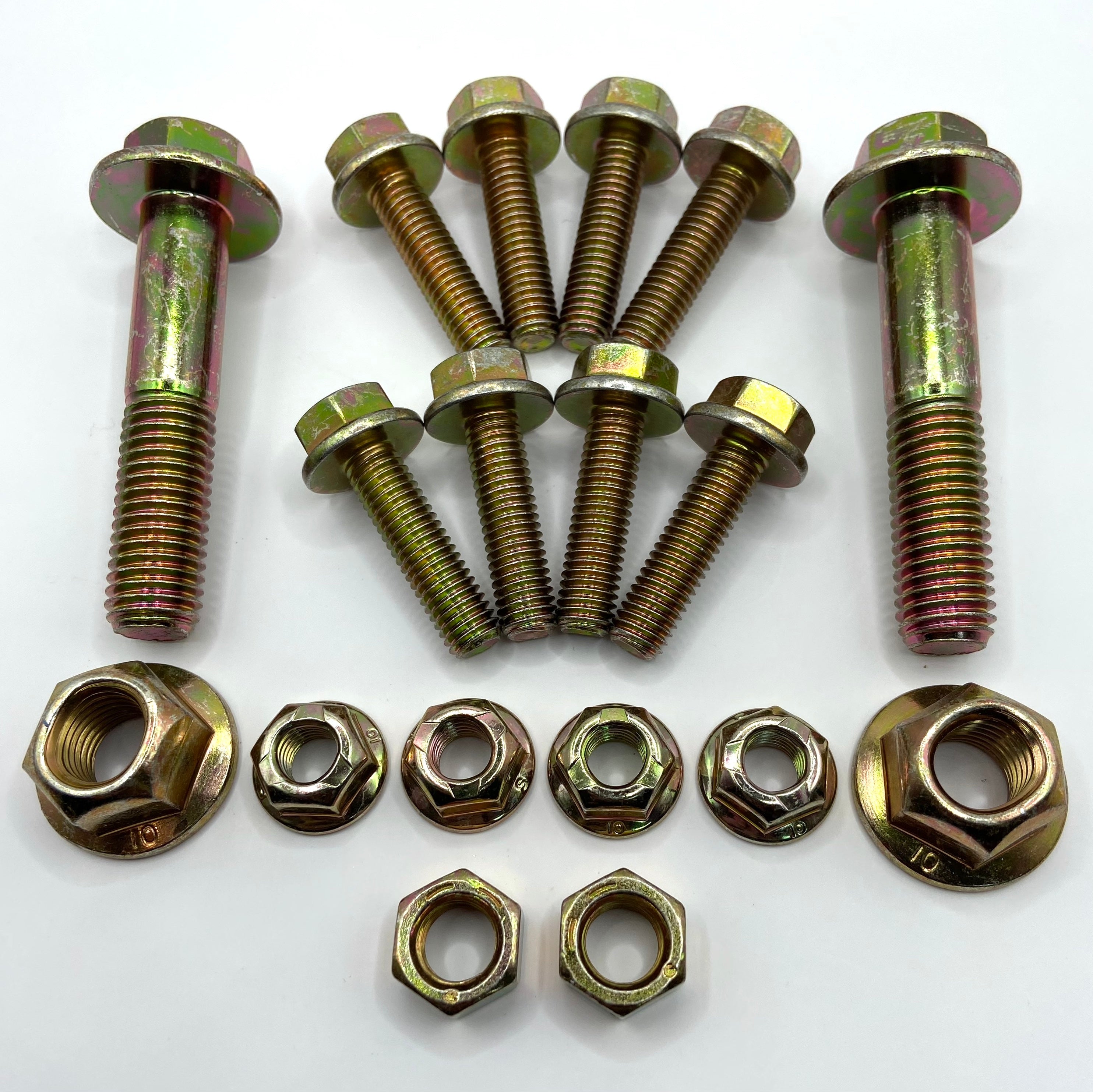 Jeep Wrangler TJ 97-06 Shock Bolts Complete Kit Front and Rear 10.9 ...