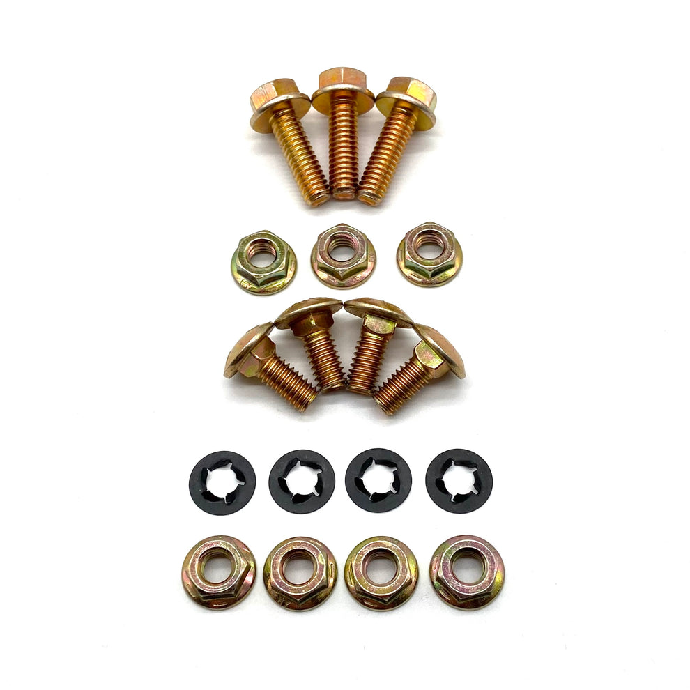 Jeep Wrangler YJ 87-95 Gas Tank Skid Plate Bolts GRADE 8 Fuel Tank Har ...